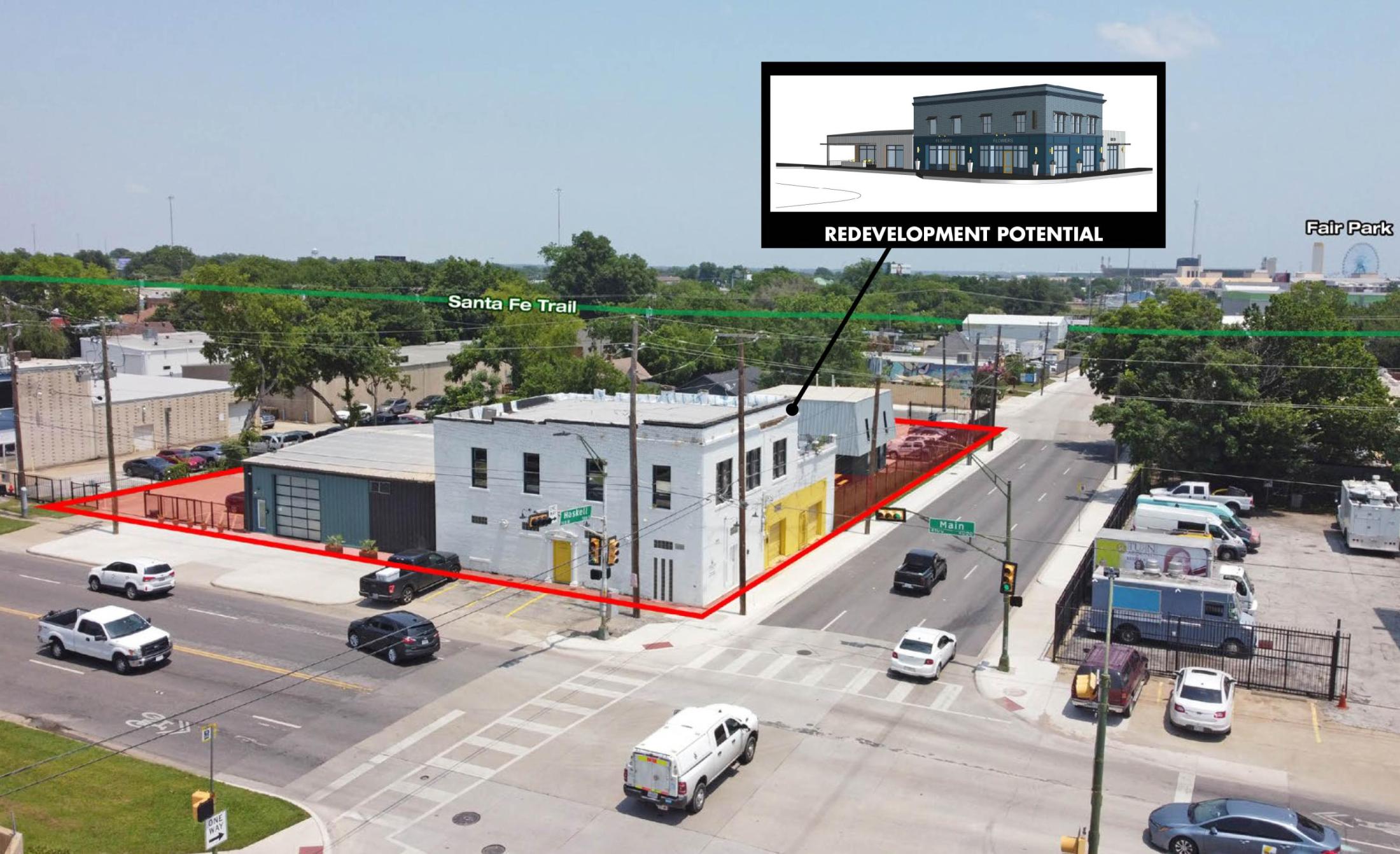 Corner of Main & Haskell - SHOP Companies